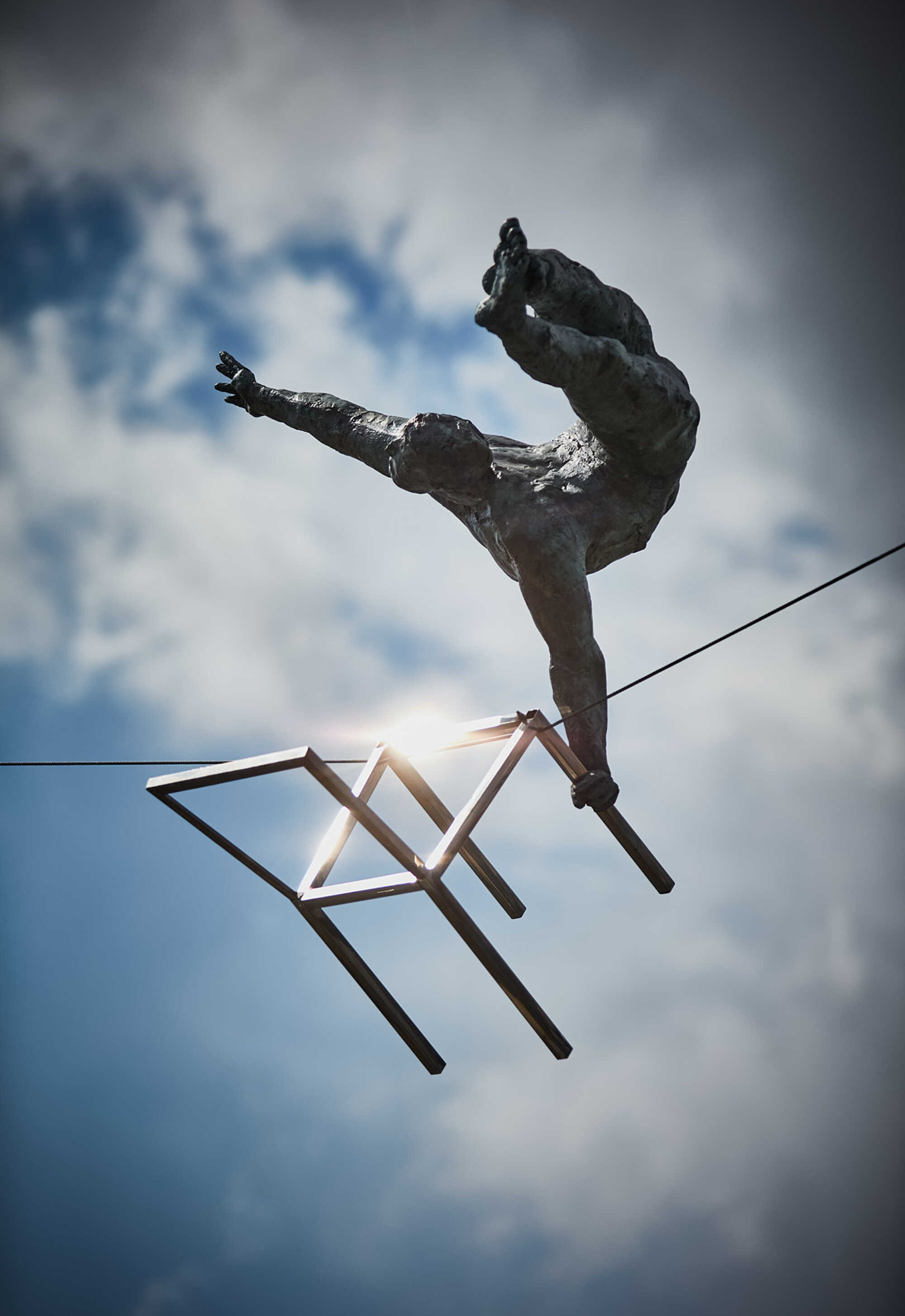 4.1. Acrobat with a Chair | Sculpture Network