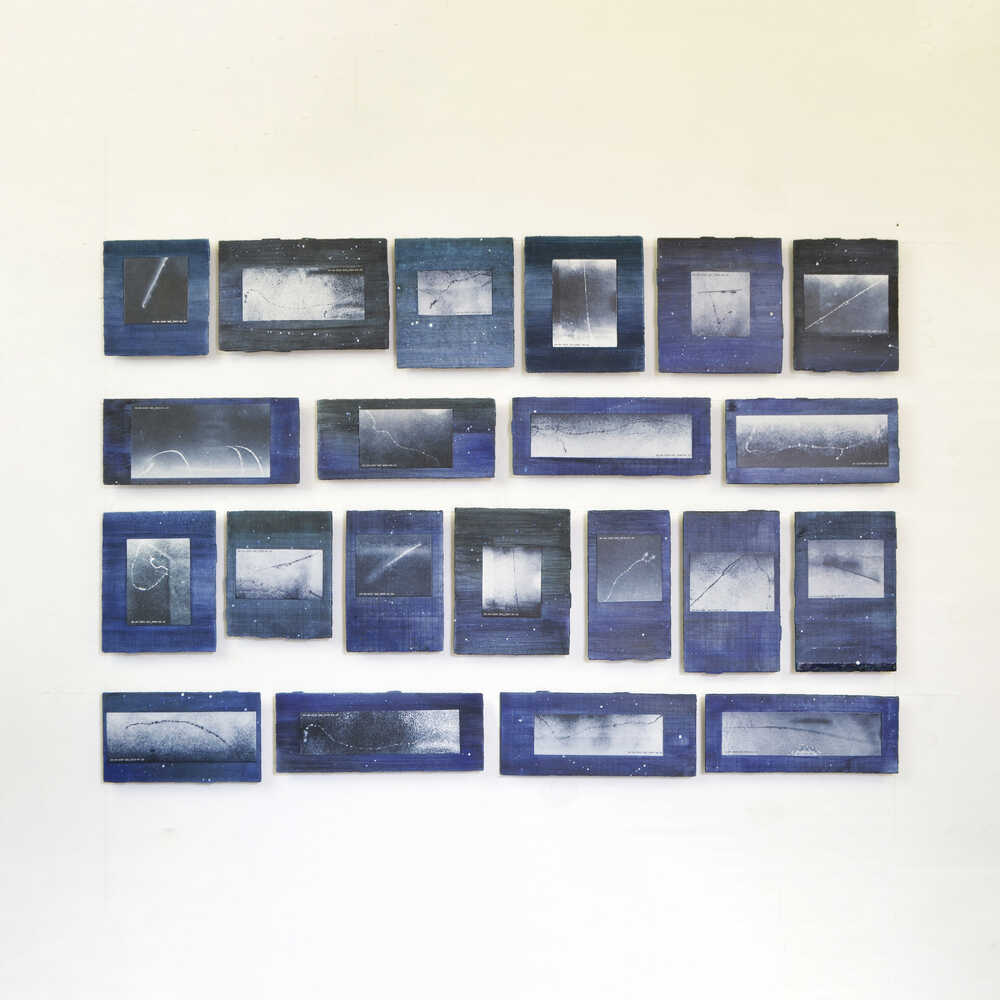 2026 Cobalt Oxide Blue Cloud Chamber Photos on ceramic | Sculpture Network