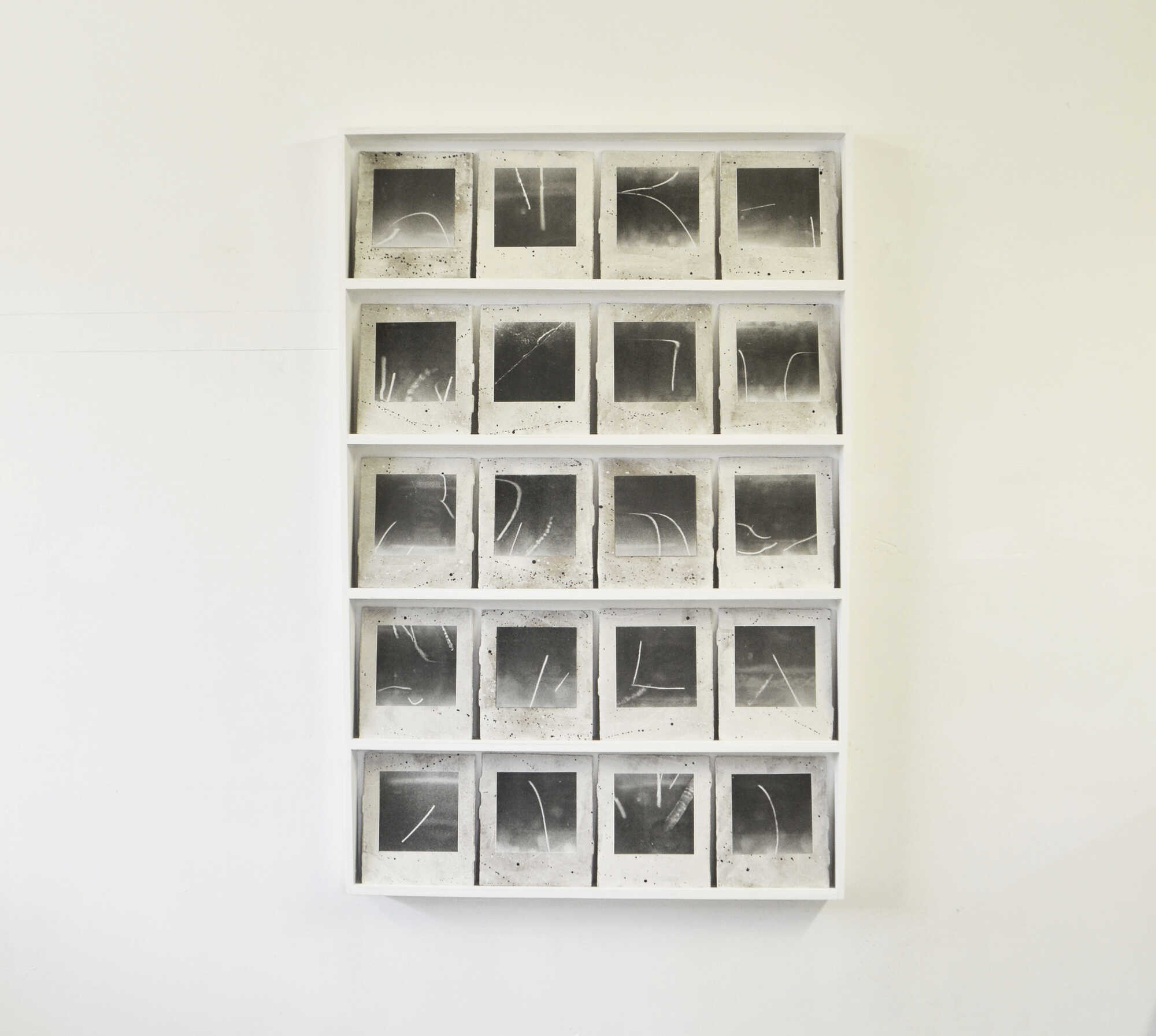 2026 Particle Tracks in Cloud Chamber June 9 '25 122x80x6,5 | Sculpture ...